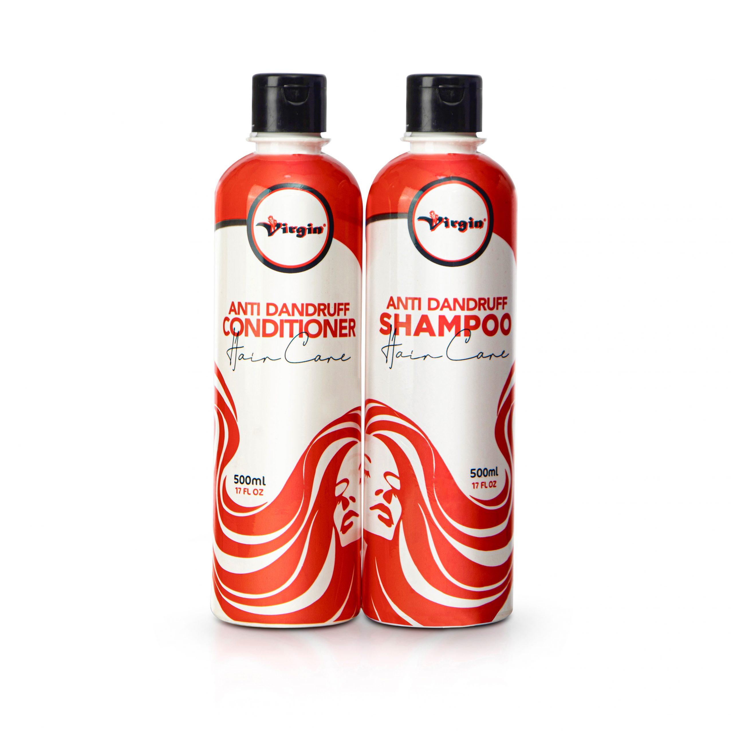Virgin Anti Dandruff Shampoo and Conditioner Combo (500ml x 2) - Virgin ...
